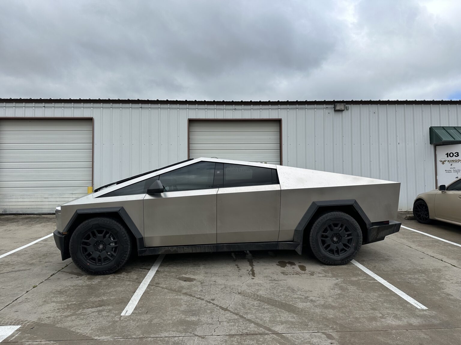 Tesla Cybertruck Window Tinting in Fort Worth | Kingdom Window Tint